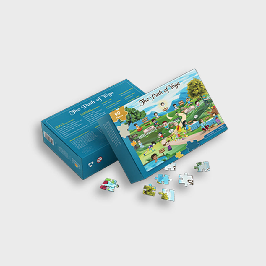 The Path of Yoga - Jigsaw Puzzle – Sri Sri Publications